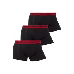 Hugo Trunk TRUNK TRIPLET PLANET (Packung, 3-St., 3er) mit angesetztem Bund, schwarz