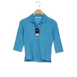 Tommy Hilfiger Damen Poloshirt, blau, Gr. 36