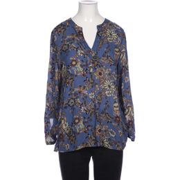 efixelle Damen Bluse, blau, Gr. 36