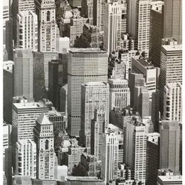 Joy Fix - Klebefolie - Möbelfolie Urban Sky Wolkenkratzer 0,45 m x 15 m Dekorfolie