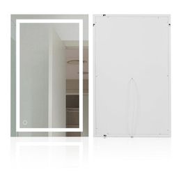 Badspiegel mit led Beleuchtung Badezimmerspiegel Bad Spiegel Wandspiegel Maß 10060cm