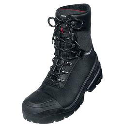 Uvex - quatro pro Stiefel S3 schwarz Weite 11 Gr. 49 - Schwarz