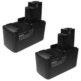 TRADESHOP 2x Hochleistungs Werkzeug Ni-MH Akku 9,6V 2000mAh ersetzt würth Würth Master wa 96V 0702300596 0702300796 0702 300 596 0702 300 796 0702 300596 0702