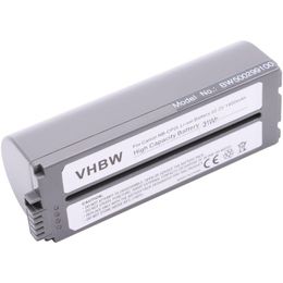 Akku kompatibel mit Canon Selphy CP-770, CP-780, CP-790, CP-800 Drucker Kopierer Scanner Etiketten-Drucker (1400 mAh, 22,2 v, Li-Ion) - vhbw