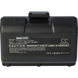 vhbw 1x Akku Ersatz für Zebra P1031365-059, P1031365-069, P1051378 für Drucker Kopierer Scanner Etiketten-Drucker (5200 mAh, 7,4 V, Li-Ion)