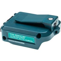 Akku-Adapter kompatibel mit Makita LGG1230, LGG1430, Bl1845 Elektrowerkzeug / Akku - Adapter für 14,4 v - 18 v / 2 a Li-Ion Akkus - vhbw