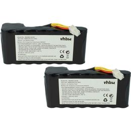 2x Akku kompatibel mit Husqvarna Automower 320, 330X, 420, 430, 430X, 440, 450X, 520 Rasenroboter Rasenmäher - (Li-Ion, 6800mAh, 18V) - 2 Stück - vhbw