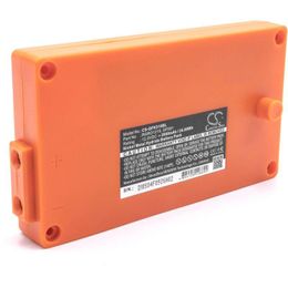 NiMH Akku 2000mAh (12V) orange kompatibel mit Kran-Fernbedienung Remote Control Ersatz für Gross Funk 100-000-134, GF001, RGRO1215 - vhbw