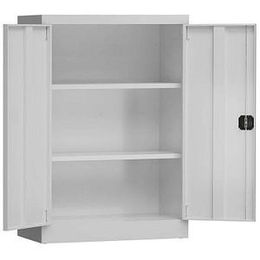 Classix Stahlschrank X-530320 lichtgrau 92,0 x 42,0 x 120,0 cm, aufgebaut