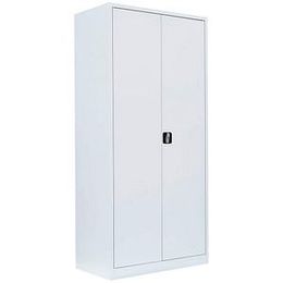 LÜLLMANN LÜLLMANN Stahlschrank 530357 signalweiß 92,5 x 50,0 x 195,0 cm, aufgebaut