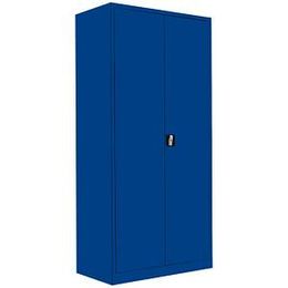 LÜLLMANN LÜLLMANN Stahlschrank 530343 enzianblau 92,5 x 42,2 x 195,0 cm, aufgebaut