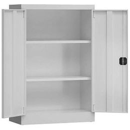 Classix Stahlschrank X-530290 lichtgrau 80,0 x 38,0 x 120,0 cm, aufgebaut