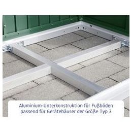 EcoStar Aluminium-Unterkonstruktion für Fußböden Trend&Elegant Typ 3