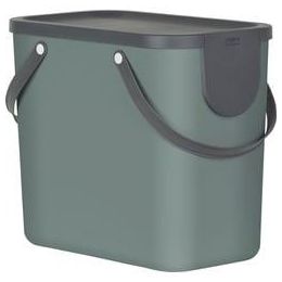 Rotho Mülltrennungssystem Albula 25 L mistletoe green Recyclingbehälter