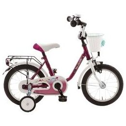 Bachtenkirch Kinderfahrrad My Dream 14 Zoll purpur weiß