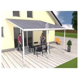 Gutta Terrassenüberdachung Basic 426x406cm weiß