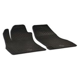WALSER Passform Fußmatten Gummi RubberLine für Fiat Doblo, Opel Combo