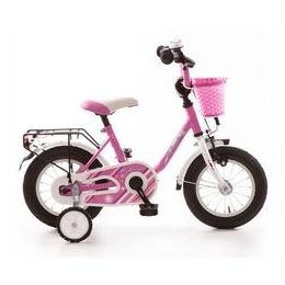 Bachtenkirch Kinderfahrrad My Bonnie 12,5 Zoll pink weiß