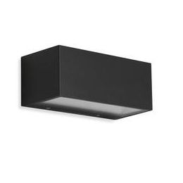 Telefunken LED Außen-Wandleuchte Monaco schwarz Up- & Downlight