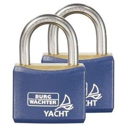 Burg Wächter Burg Wächter Vorhängeschloss Duo 460 Ni 40 SB Yacht 22.0 x 23.5 mm