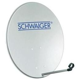 Schwaiger Aluminium Offset Antenne 73 cm hellgrau Ø 73 cm