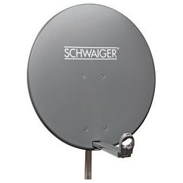 Schwaiger Aluminium Offset Antenne 75 cm anthrazit Ø 75 cm