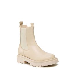 gino rossi Leder-Chelsea-Boots in Beige - 41