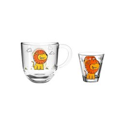 Leonardo Kindertasse und Trinkglas Bambini 2er Set