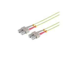 S/CONN maximum connectivity® Duplex Patchkabel SC/SC 50/125µ