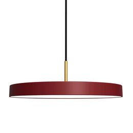 Umage - Asteria Pendelleuchte LED, Messing / ruby red