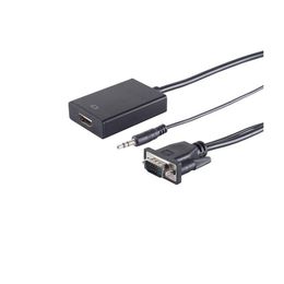 S/CONN maximum connectivity® VGA Stecker /HDMI A Buchse + 3