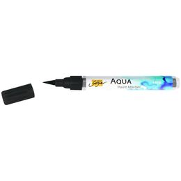 Kreul Flachpinsel Kreul Solo Goya Aqua Paint Marker tiefschwarz