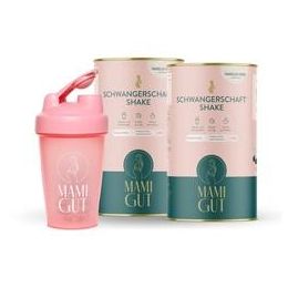 MamiGut Schwangerschaft Monatspaket + Shaker Vanille-Keks
