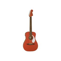 Fender Westerngitarre, Malibu Player WN Fiesta Red