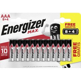 Energizer Bürostuhl Energizer Max Alkaline Batterie Micro AAA 1