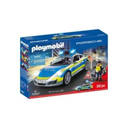 Playmobil® Konstruktionsspielsteine City Action Porsche 911 Carrera 4S Polizei