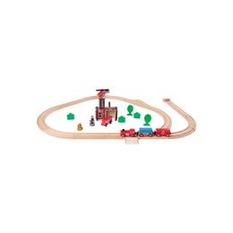 Eichhorn Spielzeug-Eisenbahn Bahn Set Feuerwehr