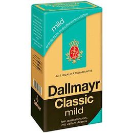 Dallmayr Classic Mild Kaffee, gemahlen Arabicabohnen mild 500,0 g