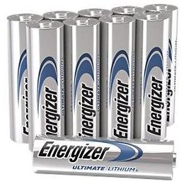 Energizer Batterien Ultimate Lithium AA 2400 mAh Lithium (Li) 1.5 V 10 Stück