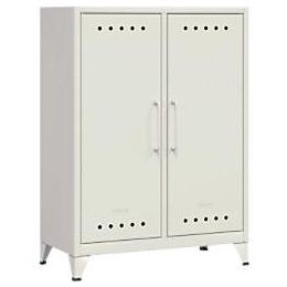 Bisley Fern Sideboard Metall Nicht abschließbar 800 x 400 x 1.100 mm Verkehrsweiß