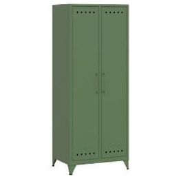 Bisley Fern Garderobe Metall 700 x 510 x 1.800 mm Olivgrün