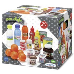 écoiffier Ecoiffier Kinder-Küchenset Spielwelt Kinder Küche Snack-Box 20 Teile 7600002644