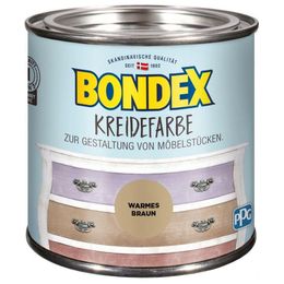BONDEX Holzschutzlasur BONDEX Kreidefarbe 500 ml warmes braun