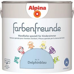 Alpina Wandfarbe Alpina Farbenfreunde Nr. 11 delphinblau 2