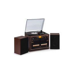 Auna 388-BT Wood Stereoanlage (UKW/MW-Radio
