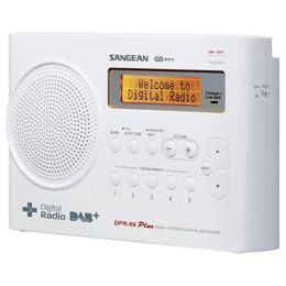 Sangean Kofferradio Radio (Akku-Ladefunktion)