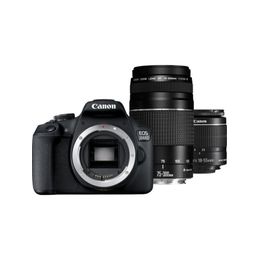Canon EOS 2000D 18-55mm IS II + EF 75-300mm III