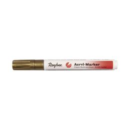 Rayher Bastelfarbe Acryl-Marker gold 2-4 mm RS +V
