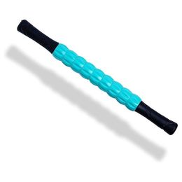 GelldG Massagegerät Massageroller Muskel Roller Stick 44cm mit ergonomischen Griffe