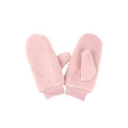 MIRROSI Fleecehandschuhe Damen Handschuhe aus Teddyfell
